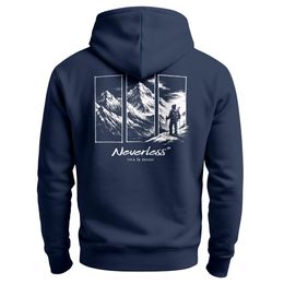 Neverless Sweatshirt 'viva la monte' Herren Gr&ouml;&szlig;e XXL navy