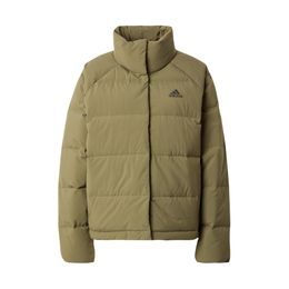 adidas Sportswear Outdoorjacke 'Helionic' Damen Gr&ouml;&szlig;e XXXL/4XL grau / oliv Winterjacke