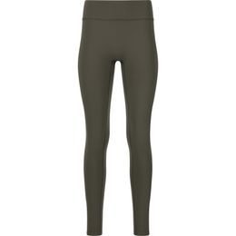 ENDURANCE ATHLECIA Athlecia Tights 'Luxe' Damen Gr&ouml;&szlig;e XXL braun