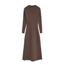 Polo Club Strickkleid Damen Gr&ouml;&szlig;e 36 braun Winterkleid