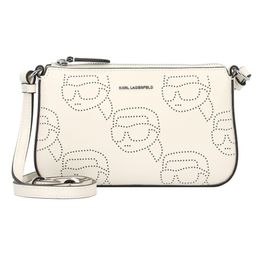 K by KARL LAGERFELD Karl Lagerfeld Umh&auml;ngetasche 'Ikon' Damen Gr&ouml;&szlig;e One Size schwarz / offwhite