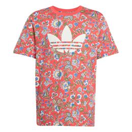 adidas originals Shirt 'adidas originals x Liberty London' Jungen Gr&ouml;&szlig;e 140 blau / gr&uuml;n / hellrot / wei&szlig;