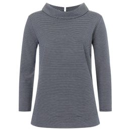 More & More More & More Sweatshirt Damen Gr&ouml;&szlig;e XXXL marine / wei&szlig;