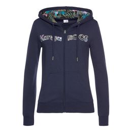 Kangaroos Sweatjacke Damen Gr&ouml;&szlig;e XL marine / mischfarben