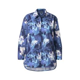 Ulla Popken Bluse Damen Gr&ouml;&szlig;e XXL/XXXL blau
