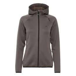 North Bend Fleecejacke 'Berta' Damen Gr&ouml;&szlig;e XXXL taupe