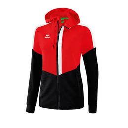 Erima Sportjacke Damen Gr&ouml;&szlig;e M rot / schwarz