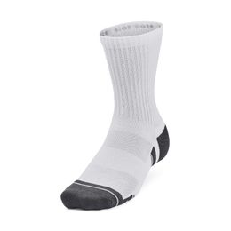 Under Armour Sportsocken Herren Gr&ouml;&szlig;e 47.5/50.5 anthrazit / wei&szlig;