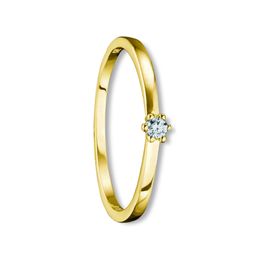 ONE ELEMENT Ring Damen Gr&ouml;&szlig;e 58 gold