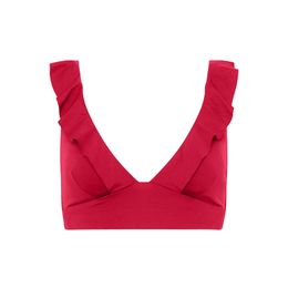 Sea Level Bikinitop 'Essentials' Damen Gr&ouml;&szlig;e 100 rot
