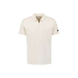 NO EXCESS Poloshirt Herren Gr&ouml;&szlig;e XL wollwei&szlig;