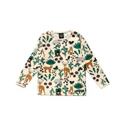 Villervalla Shirt 'Winter Forest' Jungen Gr&ouml;&szlig;e 116 beige / braun / gr&uuml;n / schwarz