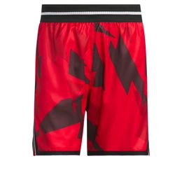 adidas Performance Sportshorts 'Crazy Lite' Herren Gr&ouml;&szlig;e S rot / schwarz / offwhite