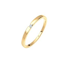 Elli DIAMONDS Ring 'Classic' Damen Gr&ouml;&szlig;e 56 gold