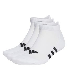 adidas Performance Sportsocken 'Performance Cushioned Low 3 Pairs' Damen Gr&ouml;&szlig;e 43/45 schwarz / wei&szlig;
