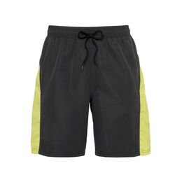 H.I.S. H.I.S Badeshorts Herren Gr&ouml;&szlig;e L gelb / grau / schwarz