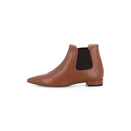 Evita Reiterstiefelette 'FRANCA' Damen Gr&ouml;&szlig;e 34 cognac Winterschuhe