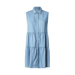 Pepe Jeans Kleid ' ARYA ' Damen Gr&ouml;&szlig;e 38 hellblau Winterkleid