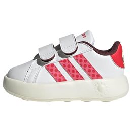adidas Sportswear Sneaker 'Adidas x Disney Minnie Mouse Grand Court 2.0' Jungen Gr&ouml;&szlig;e 26 dunkelbraun / pink / rot / wei&szlig;