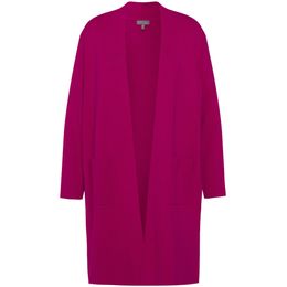 Ulla Popken Strickjacke Damen Gr&ouml;&szlig;e M/L magenta