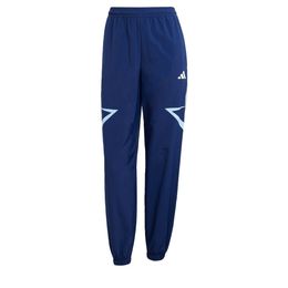 adidas Sportswear Sporthose 'Tiro' Damen Gr&ouml;&szlig;e M royalblau / hellblau / wei&szlig;