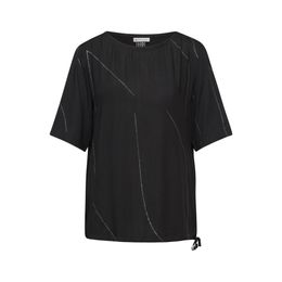 Street One Bluse Damen Gr&ouml;&szlig;e XXXL schwarz / silber