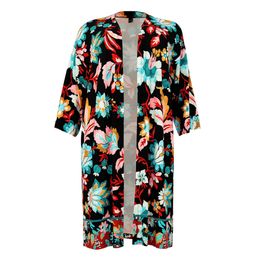 Yoek Kimono Damen Gr&ouml;&szlig;e XXL/XXXL mischfarben / schwarz