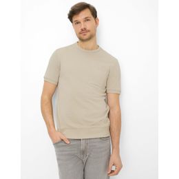 Brax Herren Sweatshirt Style SULLY beach, Beige, Gr. L