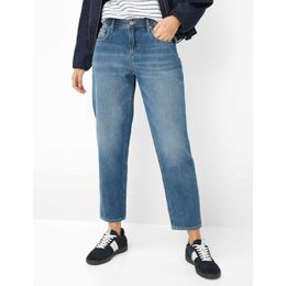 Brax Damen Five-Pocket-Hose Style MILEY S USED STONE BLUE, denim blau, Gr. 40