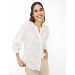 Brax Damen Bluse Style VELIA white, wei&szlig;, Gr. 36