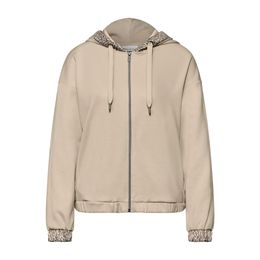 Street One Sweatjacke Damen Gr&ouml;&szlig;e XXL beige / chamois