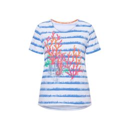Lauras&oslash;n Shirt Damen Gr&ouml;&szlig;e XXL/XXXL blau / gr&uuml;n / neonorange / pink / wei&szlig;
