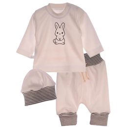 La Bortini Set Jungen Gr&ouml;&szlig;e 62/68 creme