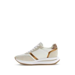 Guess Sneaker 'Eagar' Damen Gr&ouml;&szlig;e 35 beige / wei&szlig;