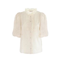 Honn&ecirc;te Atelier Bluse 'Hazel' Damen Gr&ouml;&szlig;e XL beige