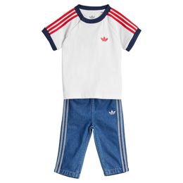adidas originals Set Jungen Gr&ouml;&szlig;e 104 marine / blue denim / rot / wei&szlig;