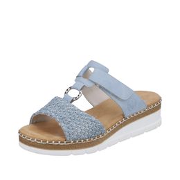 Rieker Pantolette Damen Gr&ouml;&szlig;e 41 hellblau
