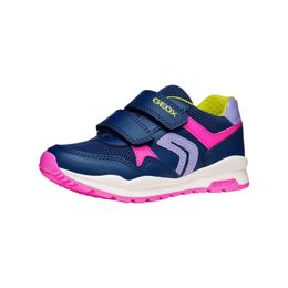Geox Sneaker Jungen Gr&ouml;&szlig;e 32 navy / lavendel / fuchsia