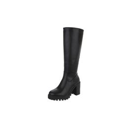 Ital-Design Stiefel Damen Gr&ouml;&szlig;e 39 schwarz Winterschuhe