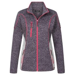 Rock Creek Fleecejacke Damen Gr&ouml;&szlig;e XL grau / pink