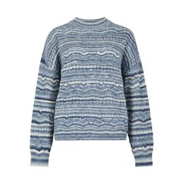 Apricot Pointelle Knit Stripe Jumper ' ' Damen Gr&ouml;&szlig;e XXL blau
