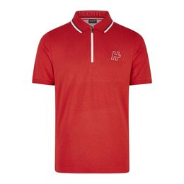HECHTER PARIS Poloshirt Herren Gr&ouml;&szlig;e XXL navy / rot / wei&szlig;