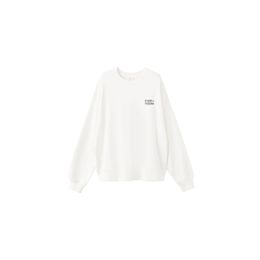 MANGO TEEN Sweatshirt 'Echo' Damen Gr&ouml;&szlig;e XXS wei&szlig;