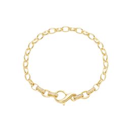 Giorgio Martello Milano Armband Damen Gr&ouml;&szlig;e 19 gold