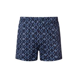 Hanro Boxer ' Cotton Sporty ' Herren Gr&ouml;&szlig;e L dunkelblau