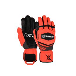 Reusch Fingerhandschuhe 'Worldcup Warrior GS' Herren Gr&ouml;&szlig;e L rot / schwarz