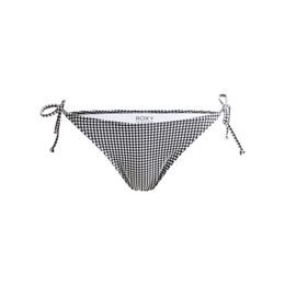Roxy Bikinihose 'Gingham' Damen Gr&ouml;&szlig;e XL anthrazit / wei&szlig;