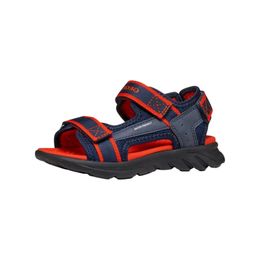 Geox Sandale 'Airadyum' Jungen Gr&ouml;&szlig;e 34 marine / rot