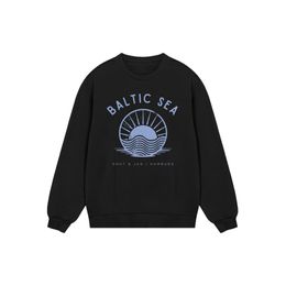 F4NT4STIC Sweatshirt 'Baltic Sea Knut und Jan' Herren Gr&ouml;&szlig;e XXL royalblau / schwarz