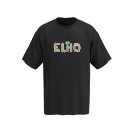 Elho T-Shirt 'Karibik' Herren Gr&ouml;&szlig;e XS hellgr&uuml;n / lila / hellorange / schwarz